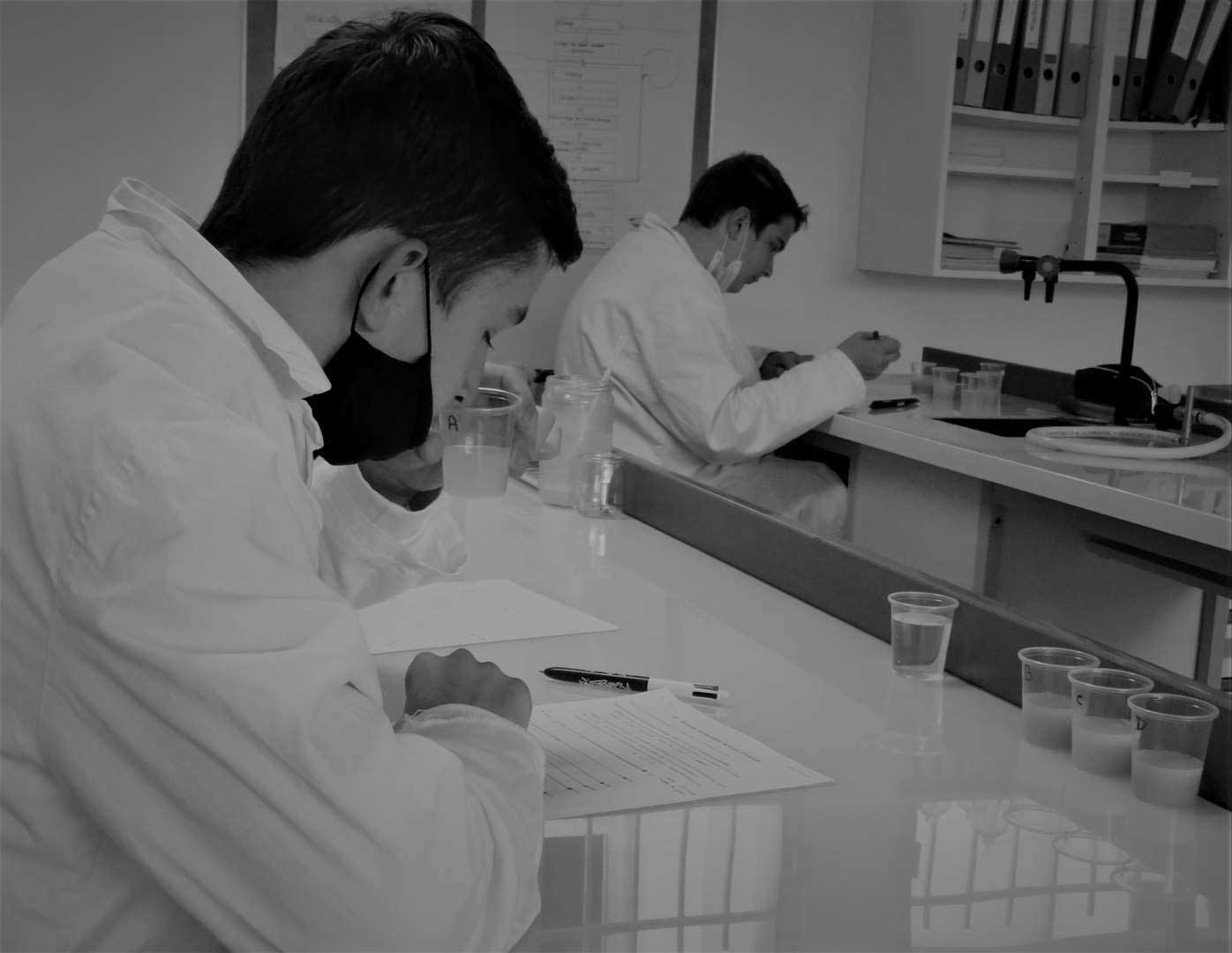 Bac Pro LABO analyse sensorielle de jus d'oranges - Kerustum